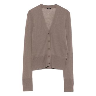 Joseph Gr&uuml;ner Cashmere Cardigan - - Knitwear - Damen - Braun - XL