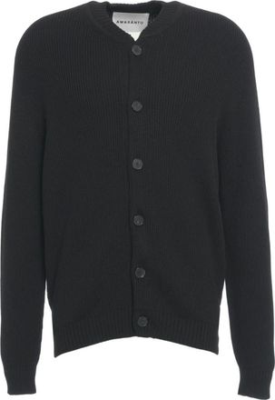 Amaranto Amaránto, Herren, Strickwaren, Schwarzk, LGröße