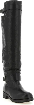 Jimmy Choo London Biker KB Boot - Black