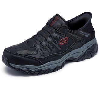 Skechers Afterburn M. Fit Ridgeburn Slip-in Black/Charcoal 14 D (M)