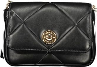 Twinset Gesteppte Umh&auml;ngetasche mit Logo-Detail - - Bags - Damen - Schwarzk - ONE SIZE