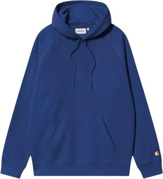 Carhartt Work in Progress Homme, Sweatshirts et sweats &agrave; capuche, Bleu, Taille: S Chase Sweat &agrave; capuche