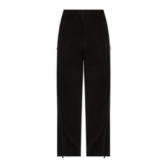 Issey Miyake Pantalon &agrave; Fermetures Multiples - Homme - Pantalons - Noir - Taille: M