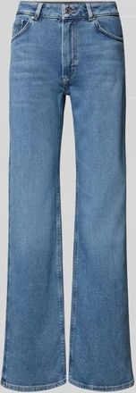 HUGO BOSS Straight Fit Jeans aus Baumwoll-Mix Modell Gorinne