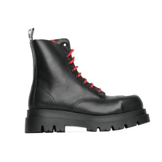 Cult Wedge Bolt Schuhe mit 8 L&ouml;chern - - Shoes - Damen - Schwarzk - 36 EU