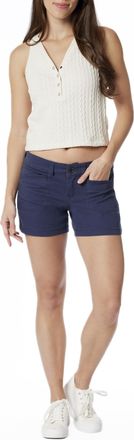Unionbay Womens Darcy Stretch 5 Inseam Short, Vintage Indigo, 7