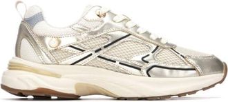 Xti Sneakers Femme Or - Chaussures Confortables et polyvalentes - Mode d&eacute;contract&eacute;e - Mod&egrave;le 14539001 (Taille40)