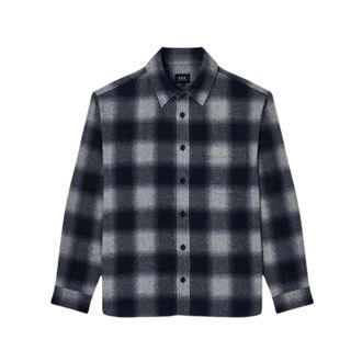 A.P.C. Malaury Overshirt - - Shirts - Herren - Grau - L