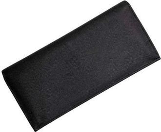 Prada unisex, Pre-owned, Noir, Taille: ONE Size Portefeuille en tissu vintage Pre-owned