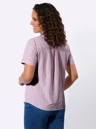 Witt Klassische Bluse Streifenbluse Kurzarm
