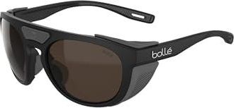 Bolle ADVENTURER Black Matte 100 Gun - Lunettes de soleil - Black Matte II 100 Gun - Taille M - Unisexe - Adulte