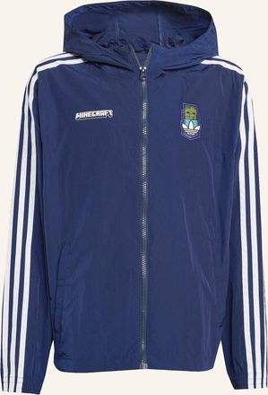 adidas Originals Adidas Originals Adidas Originals X Minecraft Kids Windbreaker blau