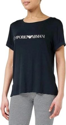 Emporio Armani Homme, Tops, Noir, Taille: S &Eacute;l&eacute;gant T-shirt