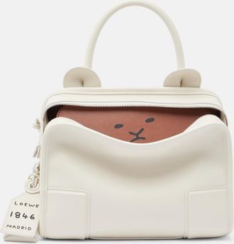 Loewe Tote Bag Amazona 180 Lion Intarsio Small