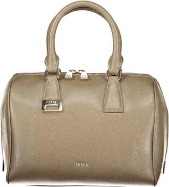 Furla Sac fourre-tout Metropolis East-West en cuir - Femme - Sacs - Vert - Taille: ONE Size