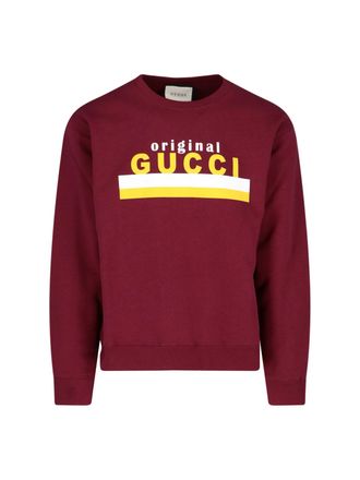 Gucci Logo Print Sweatshirt