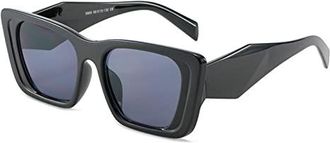 Generic Lunettes de soleil rétro oeil de chat 2025 pour hommes et femmes, vacances en plein air, plage (couleur : A, taille : moyen)