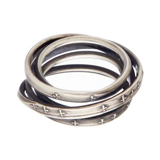Werkstatt M&uuml;nchen Anello Wound Unite - - Accessories - unisex - Grau - S