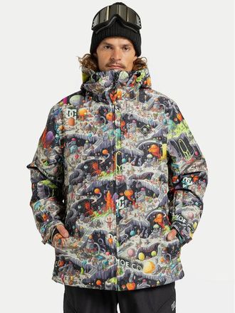 DC Skijacke Basic Print ADYTJ03097 Bunt Regular Fit