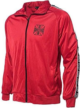 West Coast Choppers Men Track Jacket OG Red, Gr&ouml;&szlig;e:XL, Farbe:Red