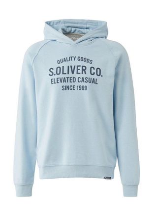 s.Oliver Sweatshirt Sweatshirt Sweatshirt aus Baumwollmix mit Frontprint