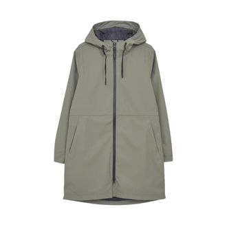 Tant&auml; Rainwear Femme, Manteaux, Vert, Taille: 44 FR Vand Parka
