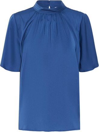 Saint Tropez Femme, Blouses et Chemises, Bleu, Taille: 40 FR Blouses