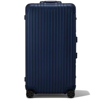 Rimowa Original Trunk Plus Gro&szlig;er Koffer in Ink Blue - Aluminium - 80x44x37