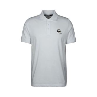 Karl Lagerfeld Homme, Tops, Blanc, Taille: S Polo Chemises