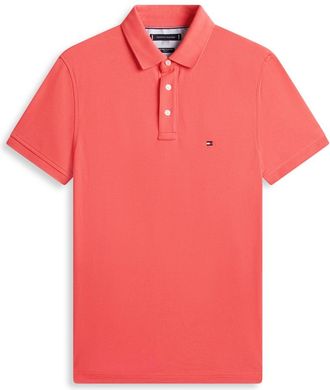Tommy Hilfiger Piqu&eacute;-Poloshirt Slim Fit 1985 mit Stretch und Logo-Stickerei in
