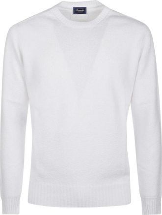Drumohr Homme, Pulls, Blanc, Taille: L Pulls &agrave; col rond