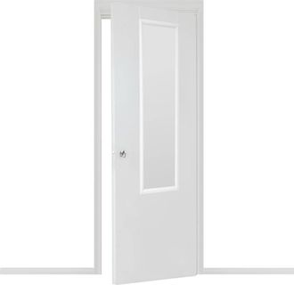 Atmosphera Atmosphera - Spiegel-kunststofft&uuml;r 35 x 125 paco - Wei&szlig;