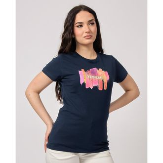 Yes-Zee T-shirt en coton imprim&eacute; pour femme