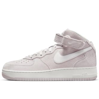 Nike Nike Unisex Air Force 1 07 QS Mid Sneaker Farbe: Violett; Größe: EUR 46 | US 12 | UK 11
