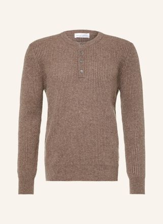 Roberto Collina Roberto Collina Pullover Serafino Mit Cashmere beige