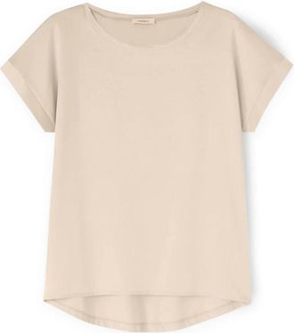 Motivi Femme, Tops, Beige, Taille: 40 FR T-shirt bi-mati&egrave;re