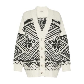 Max Mara Belgio Woll-Cardigan - - Knitwear - Damen - Mehrfarbig - XS