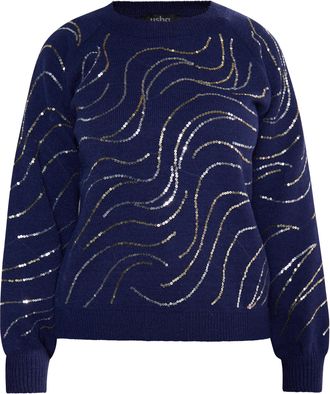 Usha Strickpullover Damen Marine