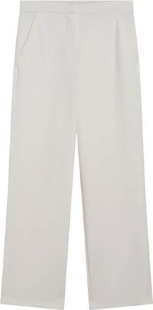 Max Mara Femme, Pantalons, Beige, Taille: 42 FR Pantalon droit