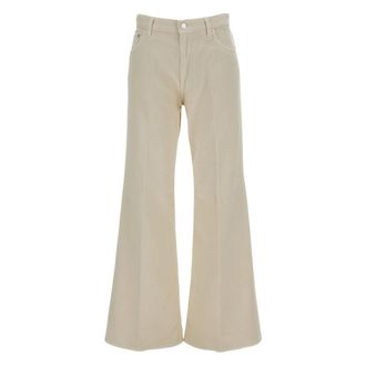 Haikure Clara Velvet Pier Jeans - - Jeans - Damen - Beige - W25