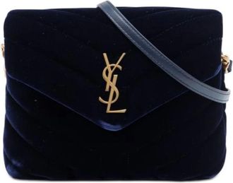 Saint Laurent Pre-owned Loulou Crossbody Bag - Femme - Pre-owned - Bleu - Taille: ONE Size