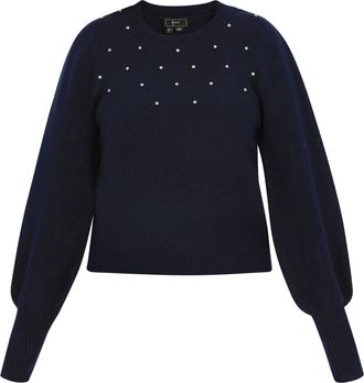 Faina Pullover Frauen Marine