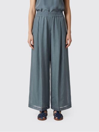 Brunello Cucinelli Pantalon BRUNELLO CUCINELLI Femme couleur Bleu