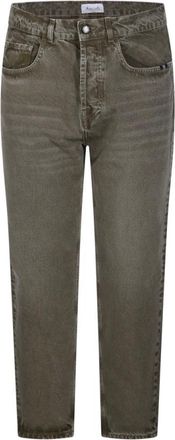 Amish Homme, Jeans, Brun, Taille: W33 Jeremiah Jeans Coupe Droite