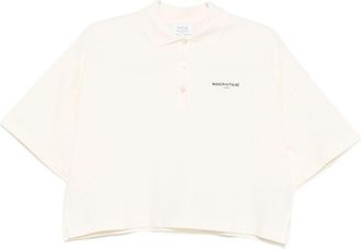 Maison Kitsun&eacute; Polo surdimensionn&eacute; en coton de Maison Kitsune