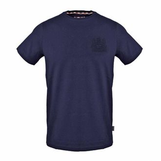 Aquascutum T-Shirt f&uuml;r Herren, Baumwolle (Marine)