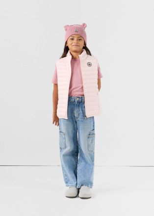 Jott Doudoune sans manches enfant Rose p&eacute;tale Zoe - Taille 12/14A