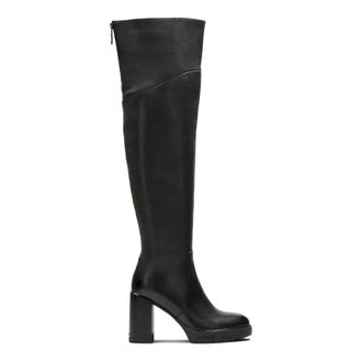 Kazar Musketiere mit breitem Absatz und Plateau.Dieses Produkt f&auml;llt gro&szlig; aus. - - Shoes - Damen - Schwarzk - 41 EU