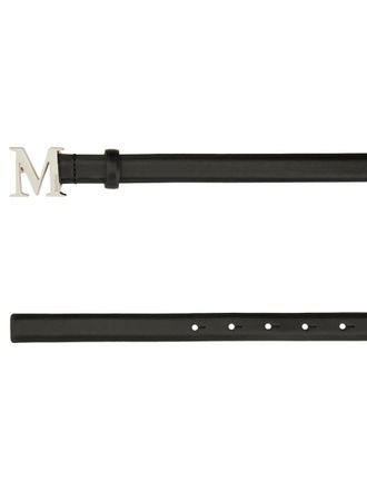 Max Mara Leather Belt - Black