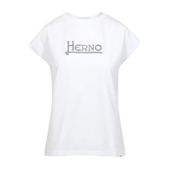 Herno Herno T-Shirts und Polos Wei&szlig;+Grau - - Tops - Damen - Wei&szlig; - 2XL